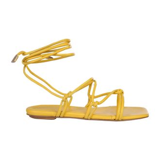 Gia Borghini Sandales &Eacute;l&eacute;gantes - Femme - Chaussures - Jaune - Taille: 35 EU