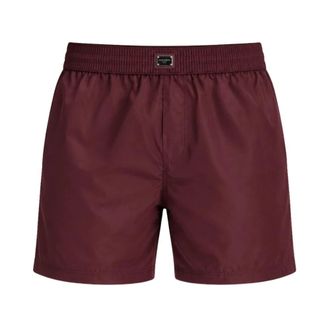 Dolce & Gabbana Badehose in mittlerer L&auml;nge mit Etikett - - Swimwear - Herren - Rot - M