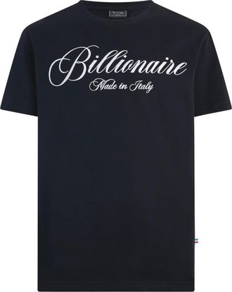 Billionaire Boys Club Homme, Tops, Bleu, Taille: 3XL T-Shirt Col Rond Signature