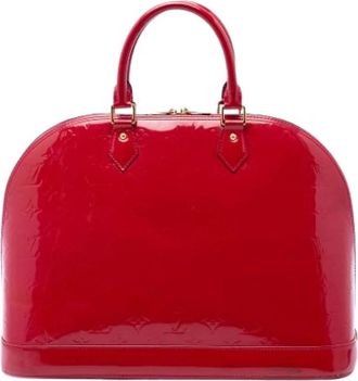 Louis Vuitton Sac &agrave; main Monogram Vernis Pre-owned - Femme - Pre-owned - Rouge - Taille: ONE Size