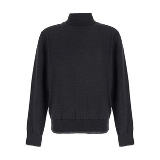 Mauro Grifoni Pull &agrave; col roul&eacute; haut - Homme - Pulls - Gris - Taille: S