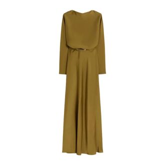 Max Mara Damen, Kleider, Gr&uuml;n, MGr&ouml;&szlig;e