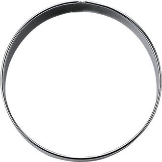 St&auml;dter Ausstecher, Edelstahl, Silber, 9cm