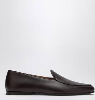 Loro Piana Anton Walk loafers in coffee-colored leather