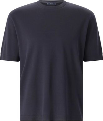 Herno Homme, Tops, Bleu, Taille: 2XL T-Chemises