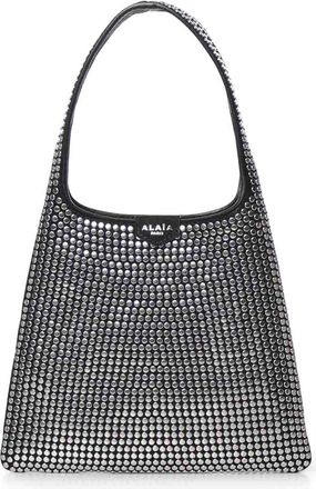 Alaia Schultertasche - Schwarz