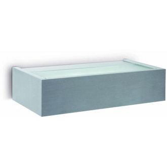 Faro Barcelona Faro Barcelona - Faro 63186 - eco ambo Innenwandleuchte Mattiertes Nickel-Aluminium