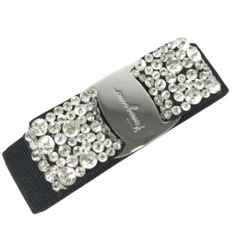 Ferragamo Pre-owned Stoff haarspangen - - Pre-owned - Damen - Schwarzk - ONE SIZE