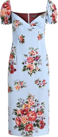 Dolce & Gabbana Femme, Robes, Multicolore, Taille: 42 FR Robe &agrave; Imprim&eacute; Bouquet de Fleurs