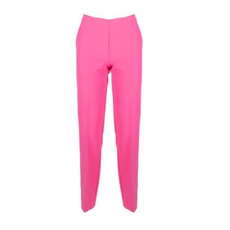 Vivetta Fuchsia Klassische Nachhaltige Hose - - Trousers - Damen - Rosa - S