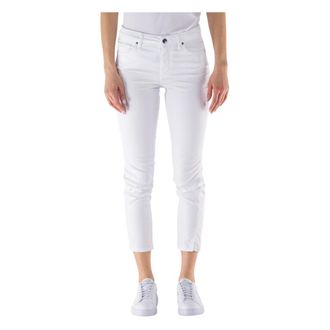 A|X Armani Exchange Femme, Jeans, Blanc, Taille: W31 Pantalon 5 Poches