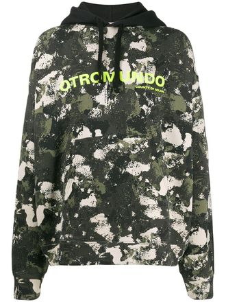 Marcelo Burlon Otromundo Kapuzenpullover - Gr&uuml;n