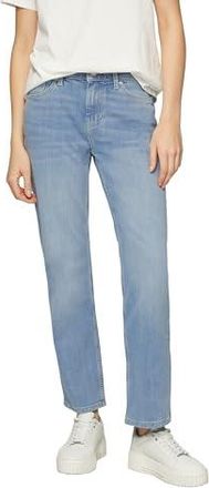 s.Oliver 2151261 Pantalon en Jean Karolin-Coupe Droite, Bleu Clair, 46W / 30L Femmes