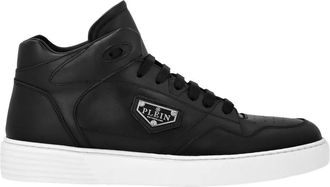 Philipp Plein Low-Top Sneaker - Mid-Top Turnschuhe - Gr. 37 (EU) - in Schwarz - f&uuml;r Damen