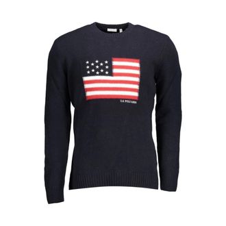 U.S.Polo Association U.s. Polo Assn. - Wool Sweater - Homme - Pulls - Bleu - Taille: 2XL