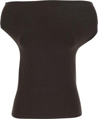 Semicouture Femme, Tops, Brun, Taille: 40 FR Angels Top
