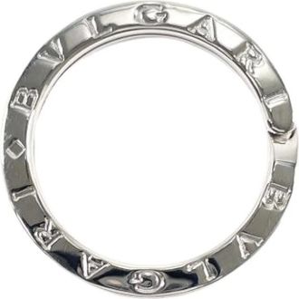 Bulgari unisex, Pre-owned, Gris, Taille: ONE Size Porte-cl&eacute;s Pre-owned