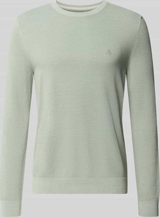 Marc O'Polo Pullover mit Logo-Stitching