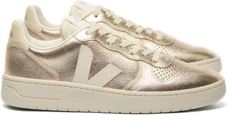 Veja Femme, Chaussures, Gris, Taille: 38 1/2 EU V-10 Prime Leather