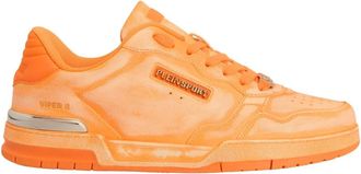 Plein Sport Low-Top Sneaker - Viper Ii Mag // Gen.x.05 - Gr. 39 (EU) - in Orange - f&uuml;r Damen