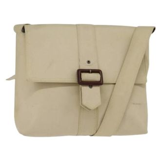 Burberry Pre-owned Toile sacs-ports-paule - Femme - Pre-owned - Beige - Taille: ONE Size