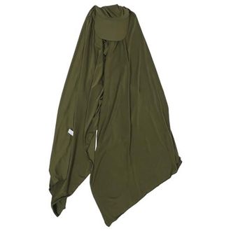 Hemoton Hijab Long Jersey avec Visière Foulard de Prière Doux et Instantané pour Femmes Musulmanes Capuche Modeste pour Activités Extérieures et Festivals Isl