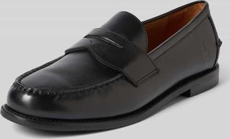 Polo Ralph Lauren Penny Loafer aus Leder mit Schaftbr&uuml;cke Modell ALSTON