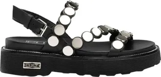 Cult Femme, Chaussures, Noir, Taille: 37 EU Ziggy Sandal