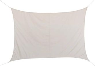 Hesperide Rechteckiges sonnensegel Curacao weizen 4 x 3m aus Polyester
