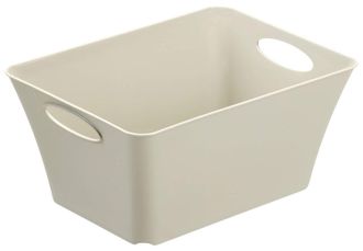 Rotho Living Aufbewahrungsbox 5l, Kunststoff (PP) BPA-frei, cappuccino, 5l (29,5 x 21,6 x 13,5 cm)