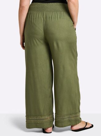 Sheego Strandkleid Web-Hose normal