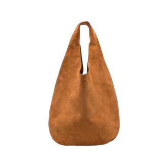 A.P.C. Le Neige Wildleder Umh&auml;ngetasche - - Bags - Damen - Braun - ONE SIZE