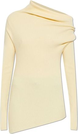 Lisa Yang Femme, Pulls, Jaune, Taille: 36 FR Agie Sweater
