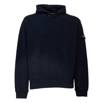 Stone Island Kapuzenpullover im Oversized-Look mit Raglan&auml;rmeln - - Sweatshirts & Hoodies - Herren - Blau - S