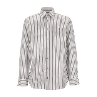 Vivienne Westwood Gestreiftes Baumwollhemd - - Shirts - Herren - Grau - XL