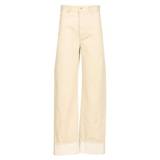 Bottega Veneta Damen, Jeans, Wei&szlig;, SGr&ouml;&szlig;e