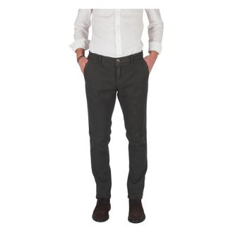 Mason's Dunkelgraue Stretch-Chinohose - - Trousers - Herren - Grau - 2XL