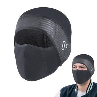 Generic Cache-cou de moto | Housse de protection &eacute;lastique, chaud par temps froid | Pour homme et femme - Pour le ski, la p&ecirc;che, la course &agrave; pied, le v&eacute;lo, la