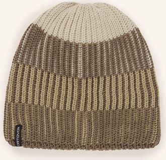 Ortovox M&uuml;tze Deep Knit Aus Merinowolle beige