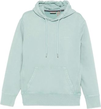 Superdry hoodie en coton à poche kangourou - Bleu