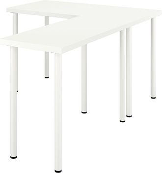 IKEA LAGKAPTEN / LINNMON Schreibtisch L-f&ouml;rmig