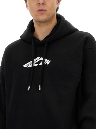 Dsquared2 Logo Print Sweatshirt - Black