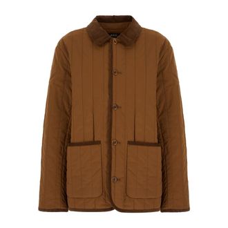 A.P.C. A.p.c., Femme, Vestes, Brun, Taille: 40 FR Veste Leone