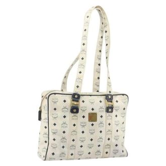 MCM Sac bandouli&egrave;re Pre-owned - Femme - Pre-owned - Blanc - Taille: ONE Size
