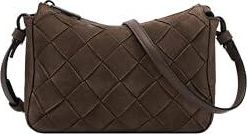 Liebeskind BERLIN Cuir sac &agrave; &eacute;paule bandouli&egrave;re Crossbody Roasted Coconut marron fonc&eacute;