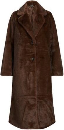 Ralph Lauren Manteau long effet fourrure