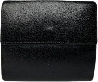 Gucci Portefeuille Vintage Pre-owned - Femme - Pre-owned - Noir - Taille: ONE Size