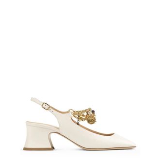 Chlo&eacute; Charms Pump - - Shoes - Damen - Wei&szlig; - 37 EU