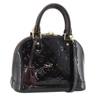 Louis Vuitton Pre-owned Vintage Lackleder Handtasche - - Pre-owned - Damen - Lila - ONE SIZE
