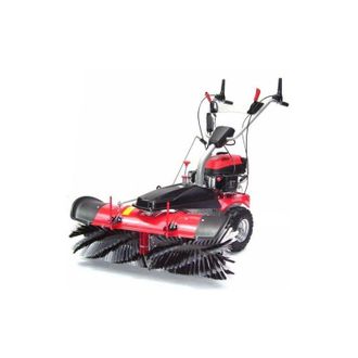 Apex Kombi Benzin Kehrmaschine 55743 Motorbesen 1000mm E-Start Kehrbesen Schneefr&auml;se